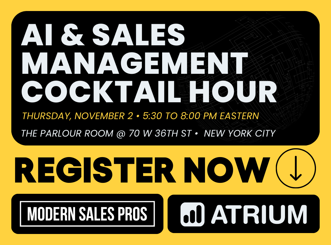 AI & Sales Management Cocktail Hour