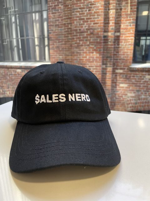 Get Your "$ALES NERD" Hat 🧢